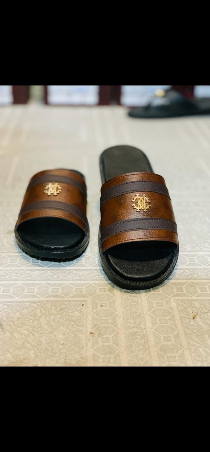 Article:4204| Mens Handmade leather slippers| Comfortable Mens Slippers ...
