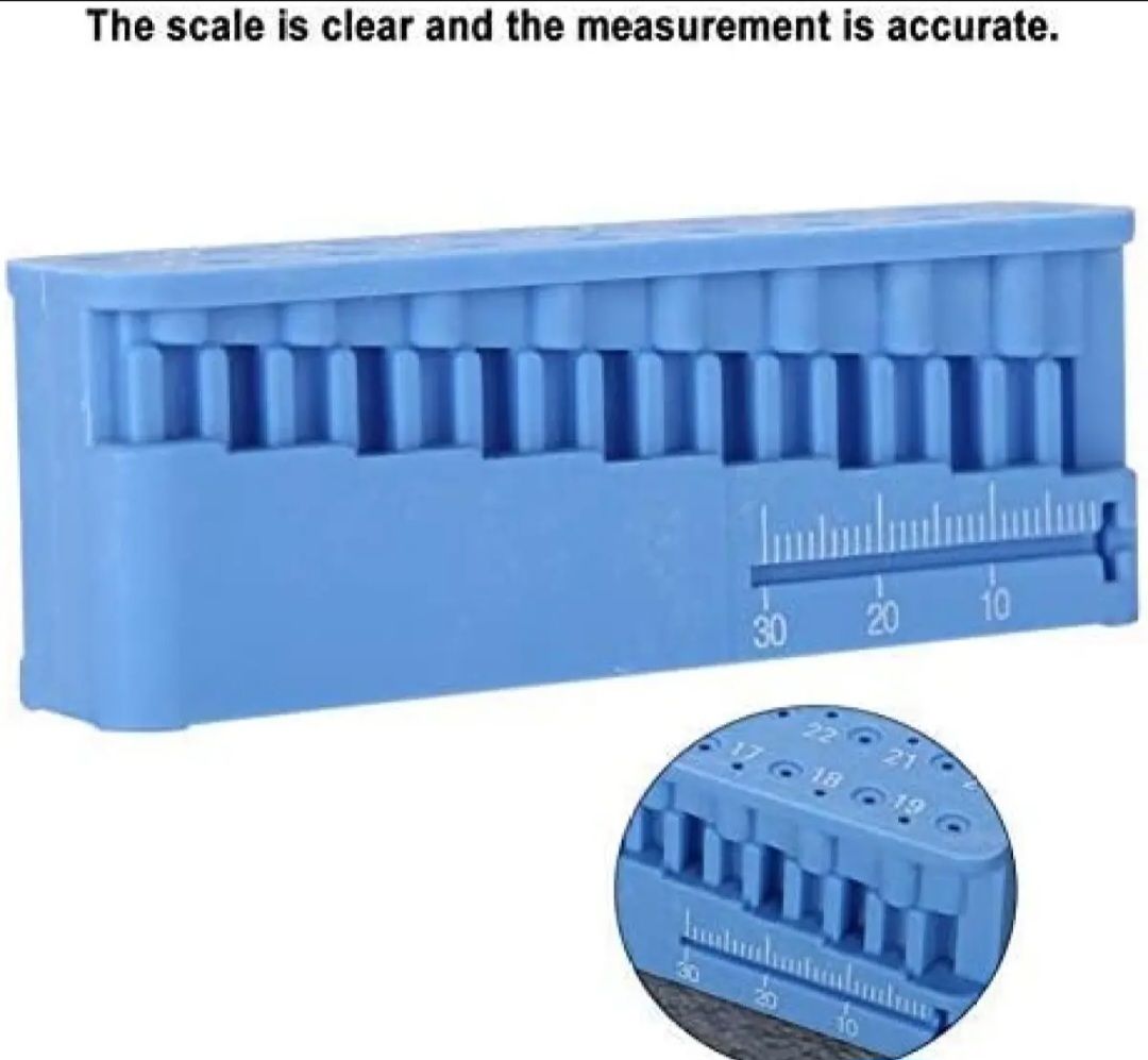 Endo Measuring Autoclavable Endodontic Block Files Instrument Ruler ...