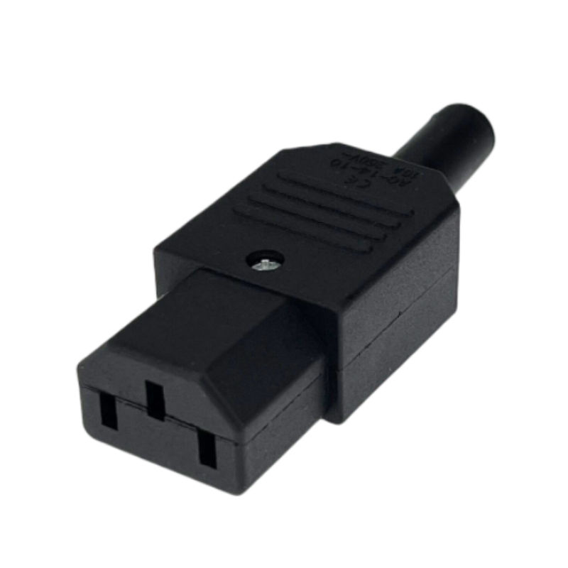 Black Elbow C15 C13 C14 Power Cord Wiring Power Plug Assemble Iec