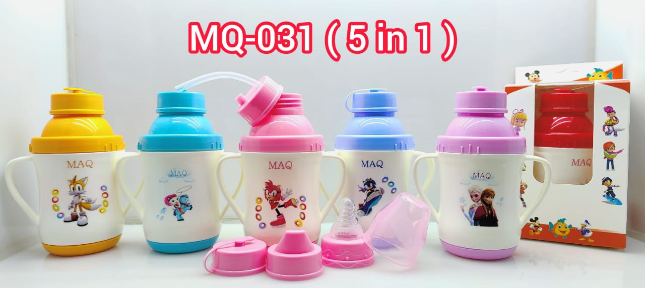 MAQ 4in1 feeder (feeder+training cup+water bottle+straw bottle 240ml ...