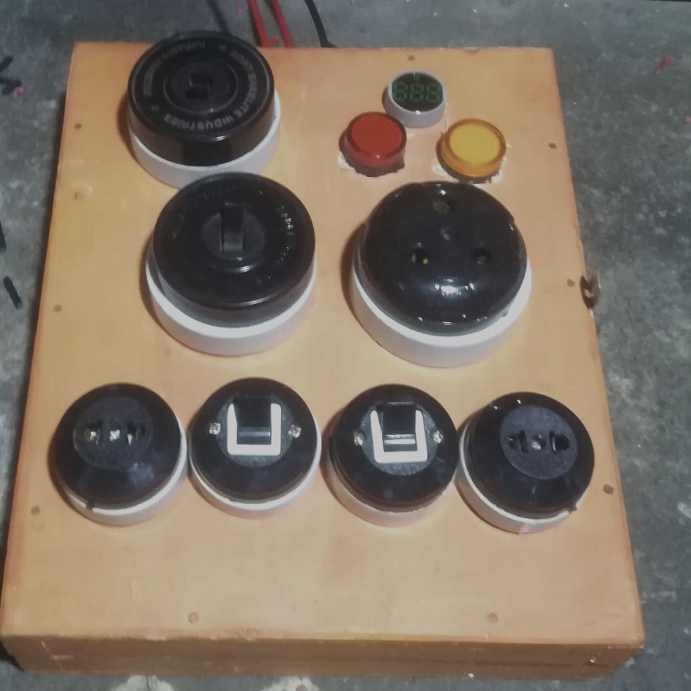 Electric Heavy Duty Board Multiple Purpose Double Phase Board | Daraz.pk