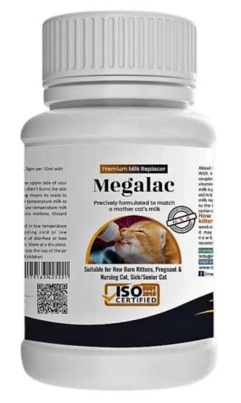 Kitten Milk Replacer - Megalac - 150 Grams | Daraz.pk
