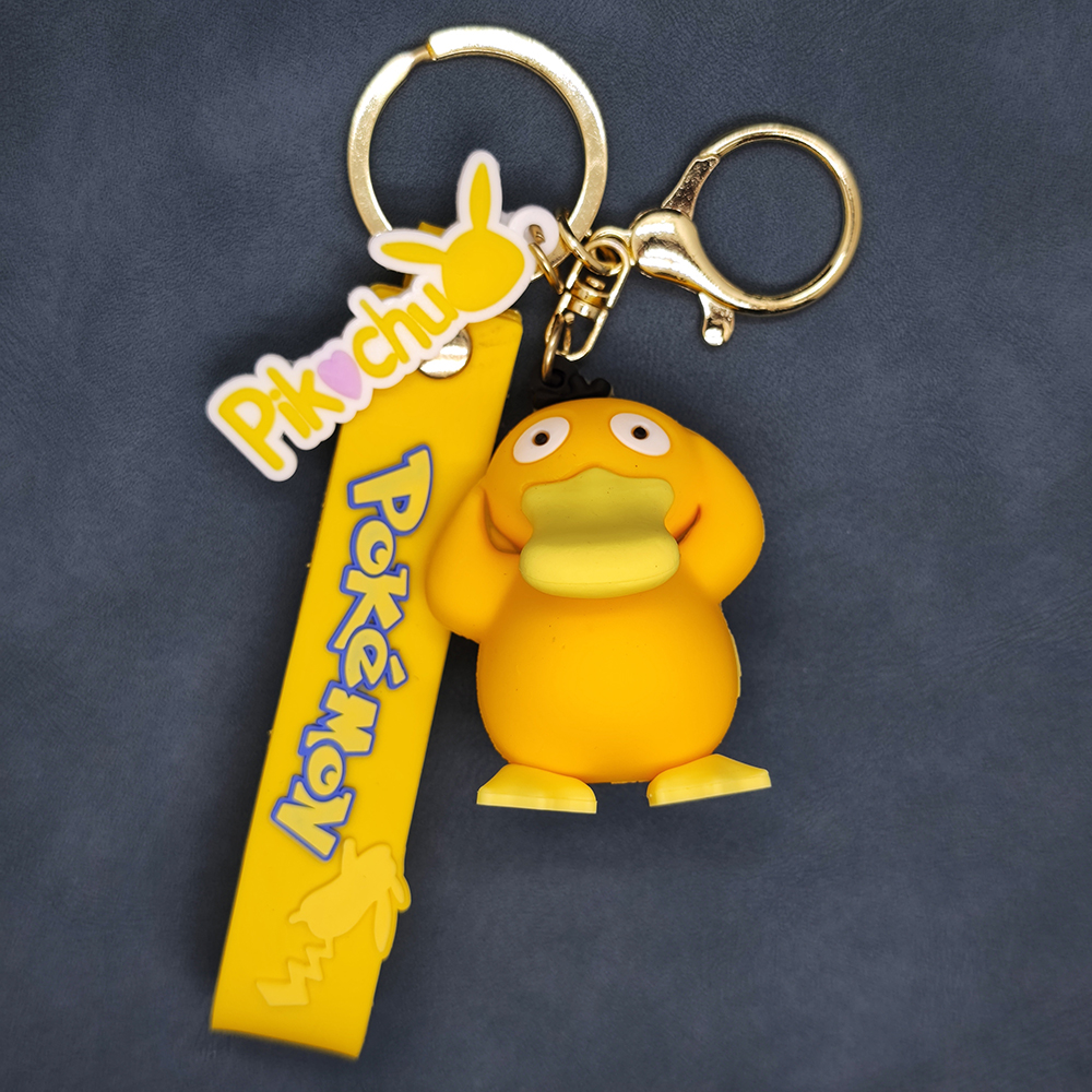 2024 the New Pokemon Keychain Pikachu Koda Duck Pendant Jewelry ...