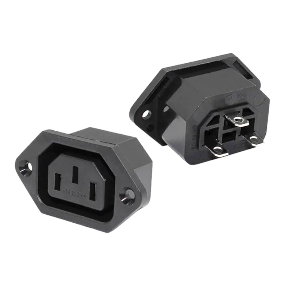 1PCS - 220V AC Power Plug Socker Connector Female | Daraz.pk