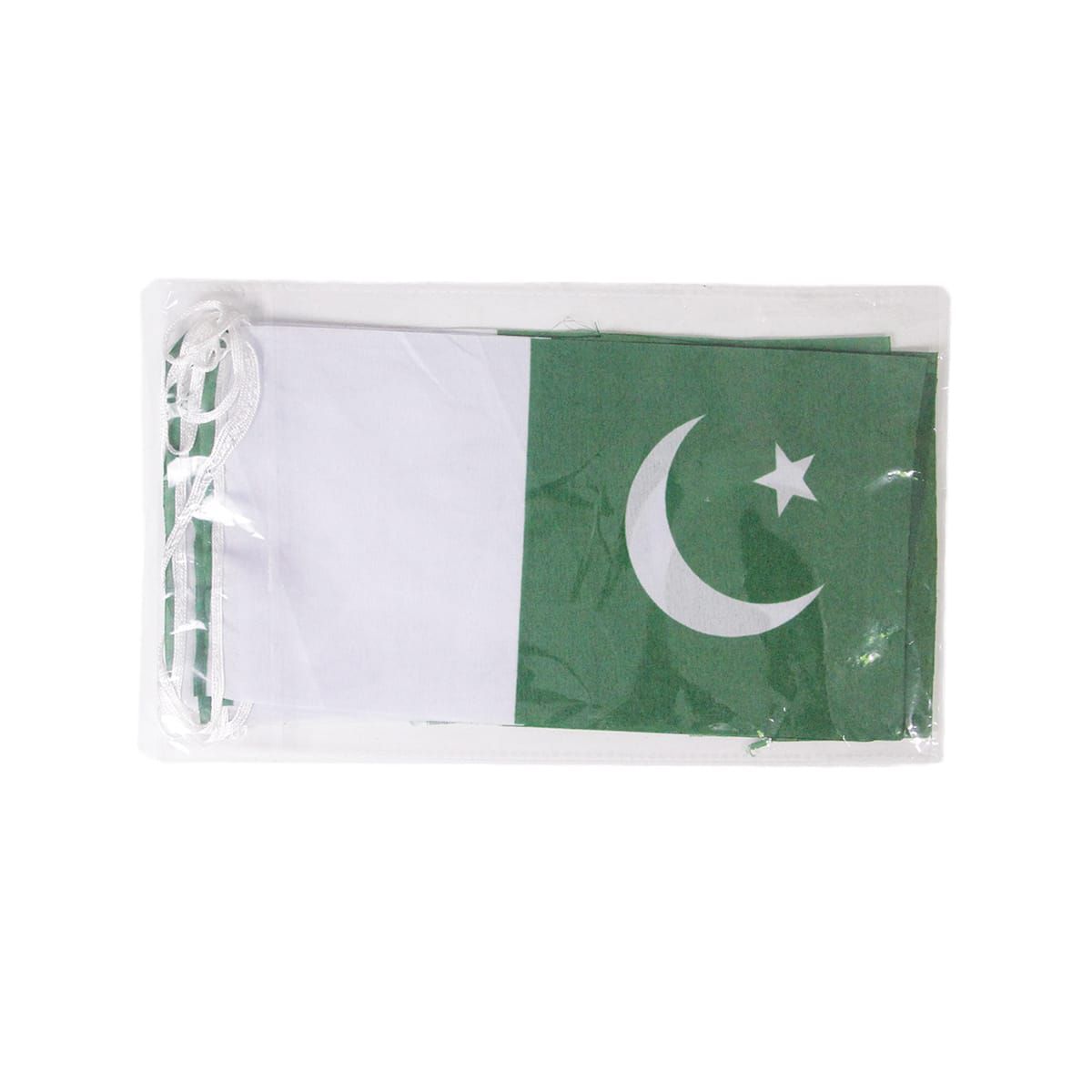 String of 100 Pakistani Paper Made Pennants (Jhandian) | Daraz.pk