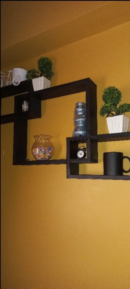 Wall mounted shelf Box intersecting shelves Wall decoration shelves 6 ...