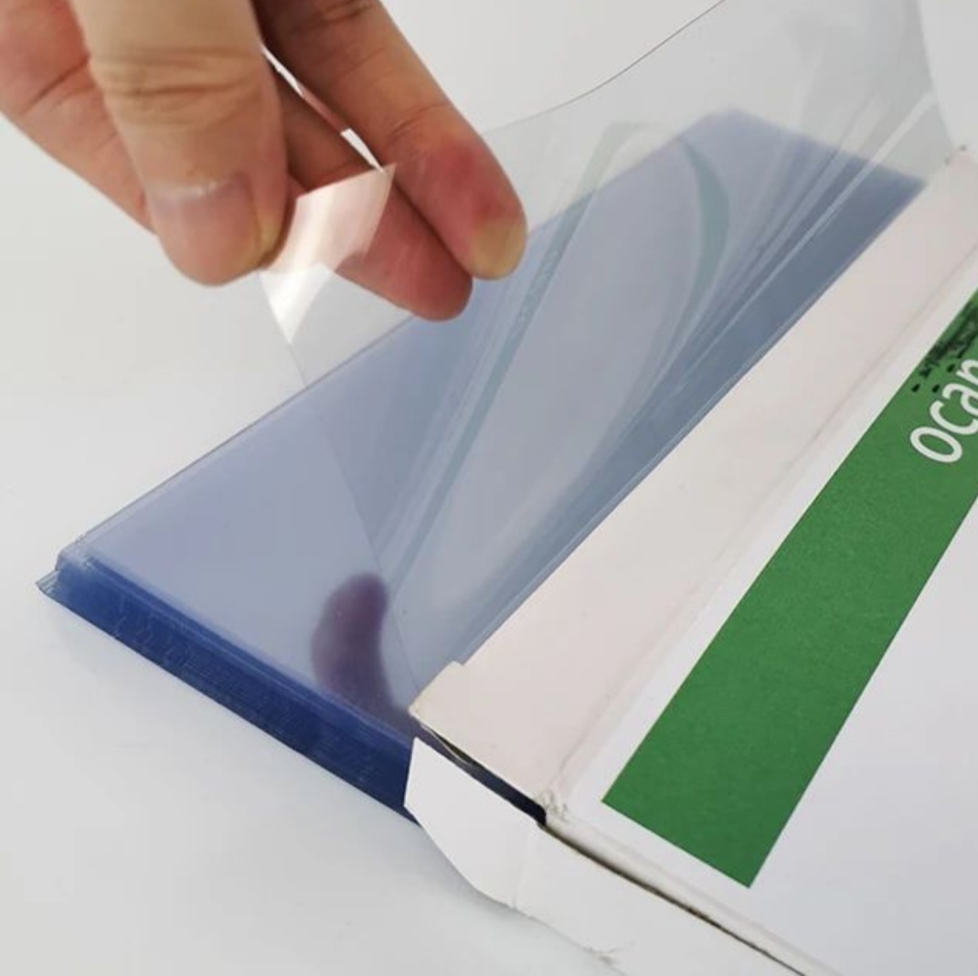 Binding Sheets PVC Transparent A4 Size (Thin sheets....) | Daraz.pk