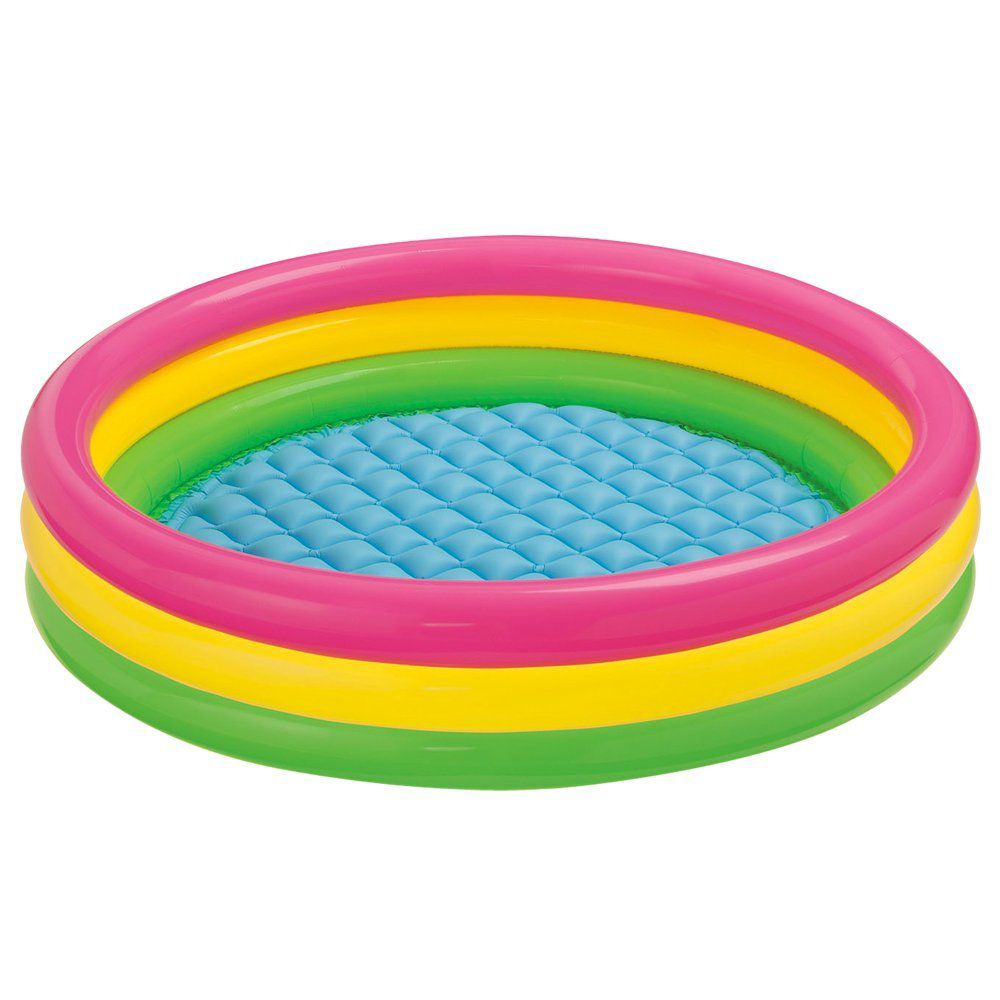 INTEX Sunset Glow Pool ( 45" x 10" ) Kids Baby Swimming Pool | Daraz.pk