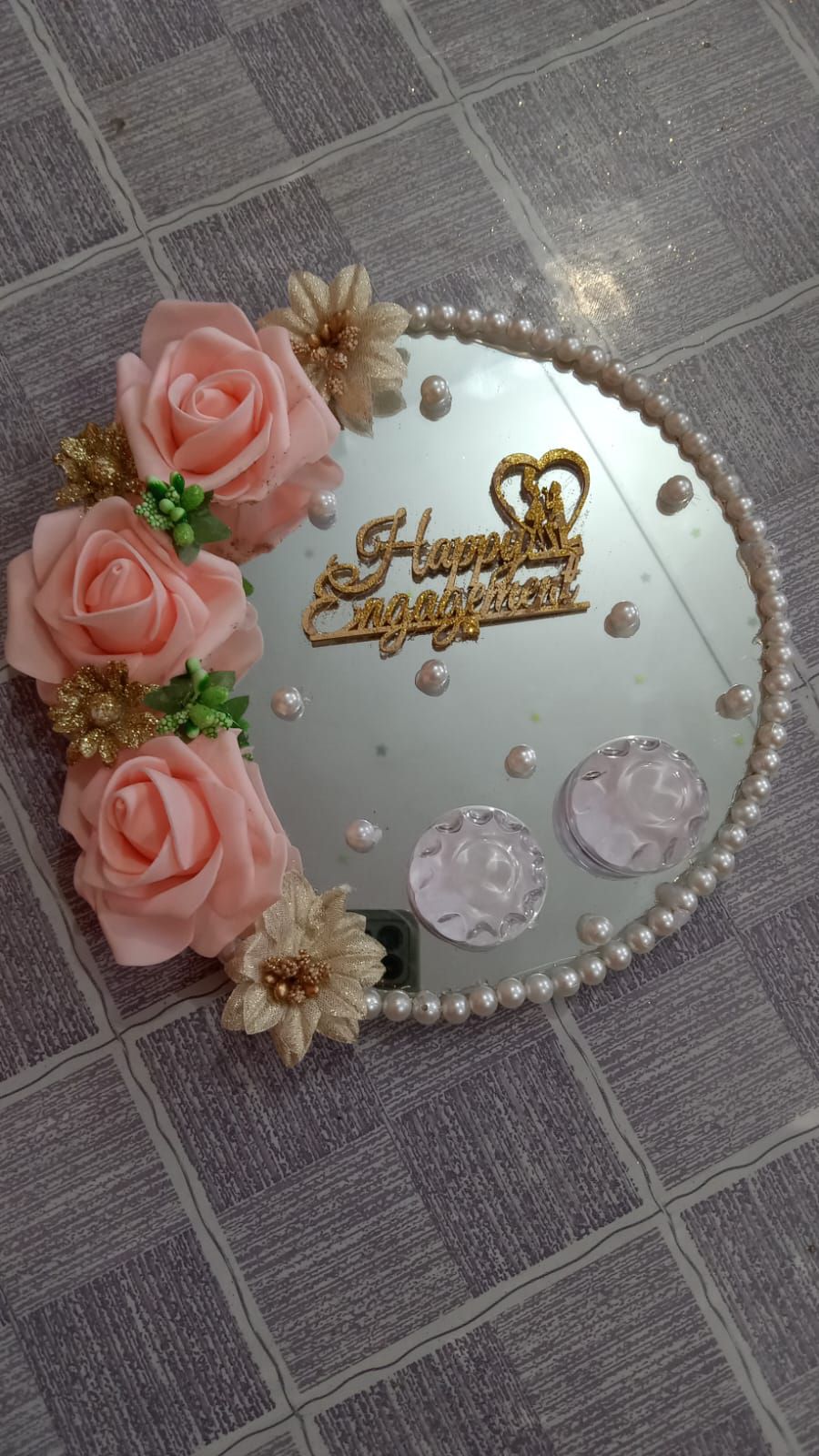 Engagement ring tray || engagement tray | engagement rings plate ...