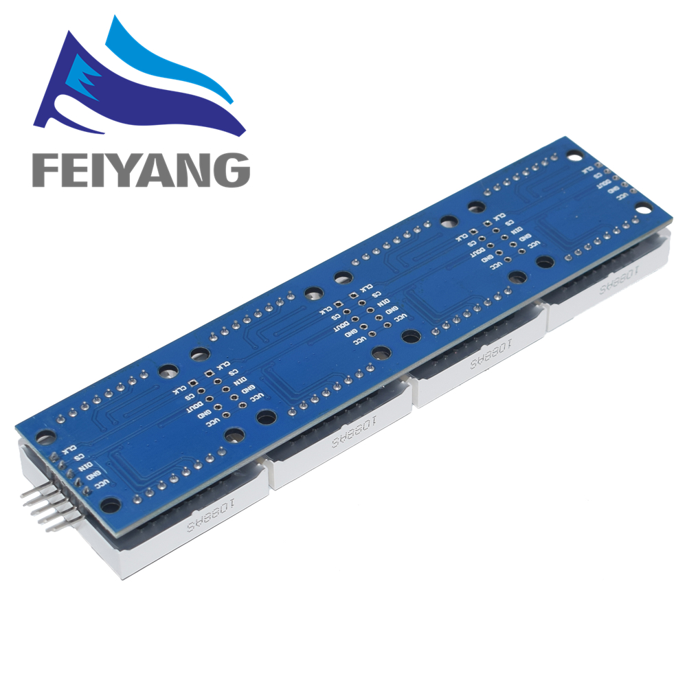 MAX7219 dot matrix module microcontroller module 4 in one display ...