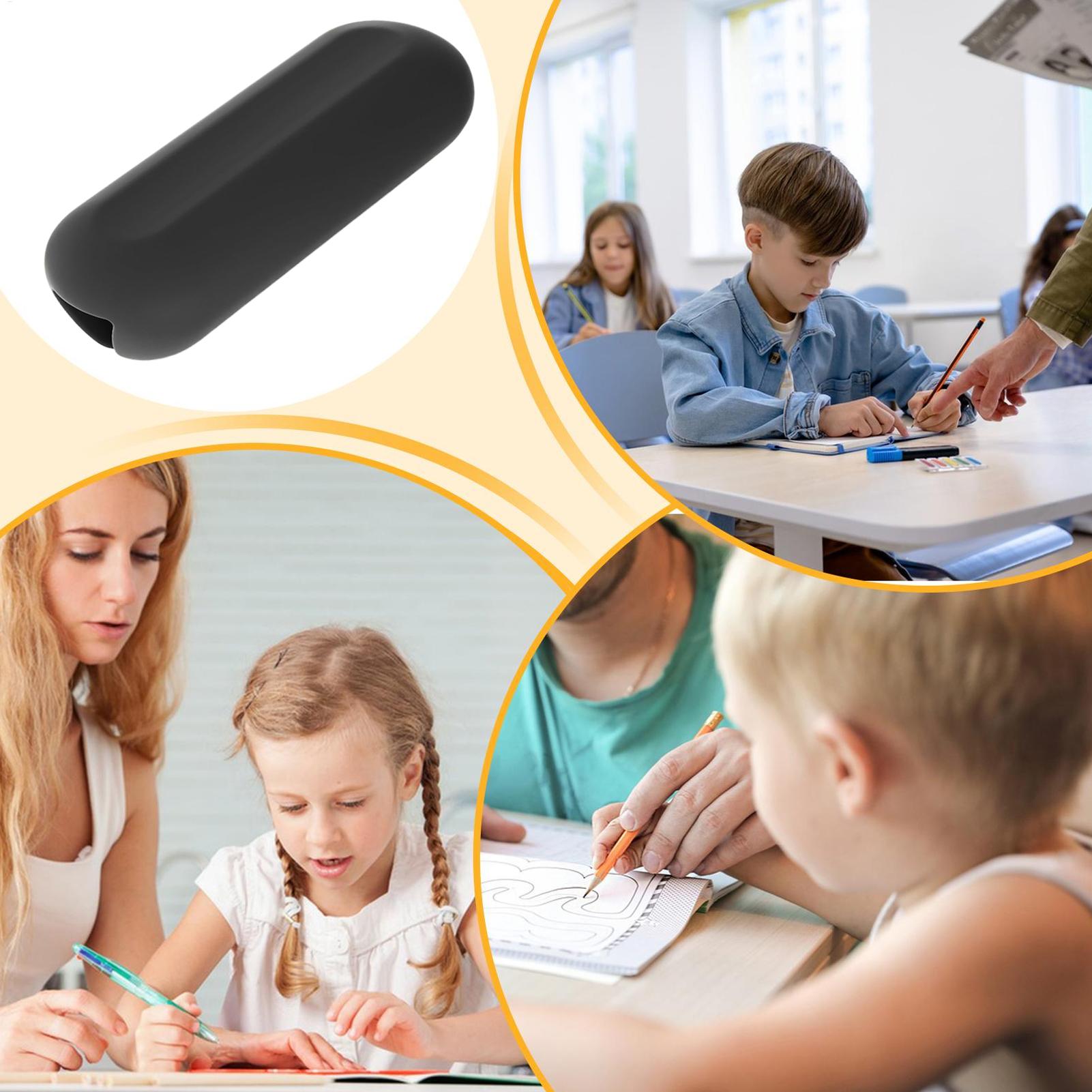 Ergonomic Pencil Grip Kids Handwriting Silicone Pen Holder Postures ...