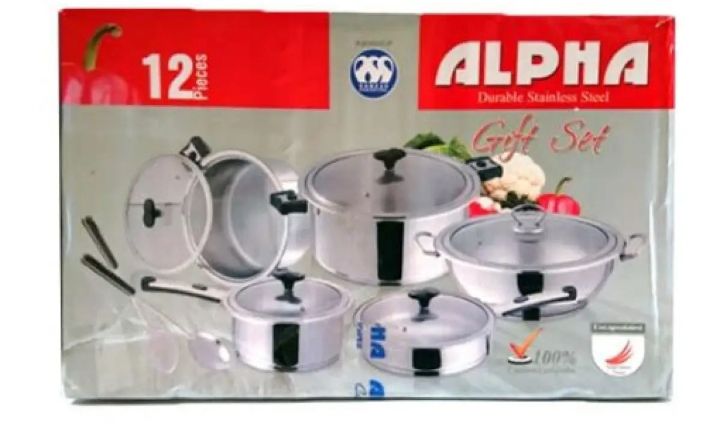 Alpha gift set 12 pcs | Daraz.pk