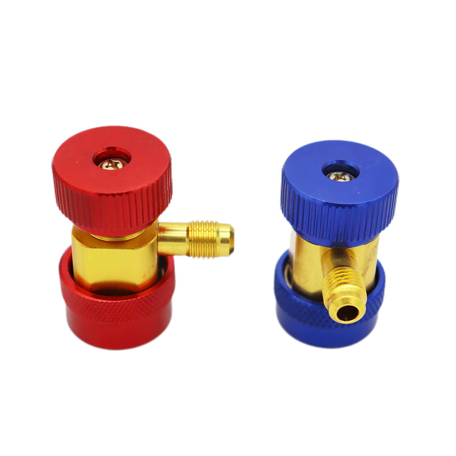 NEW Freon R134A/r1234yf Auto Car Quick Coupler Connector Brass Adapter ...