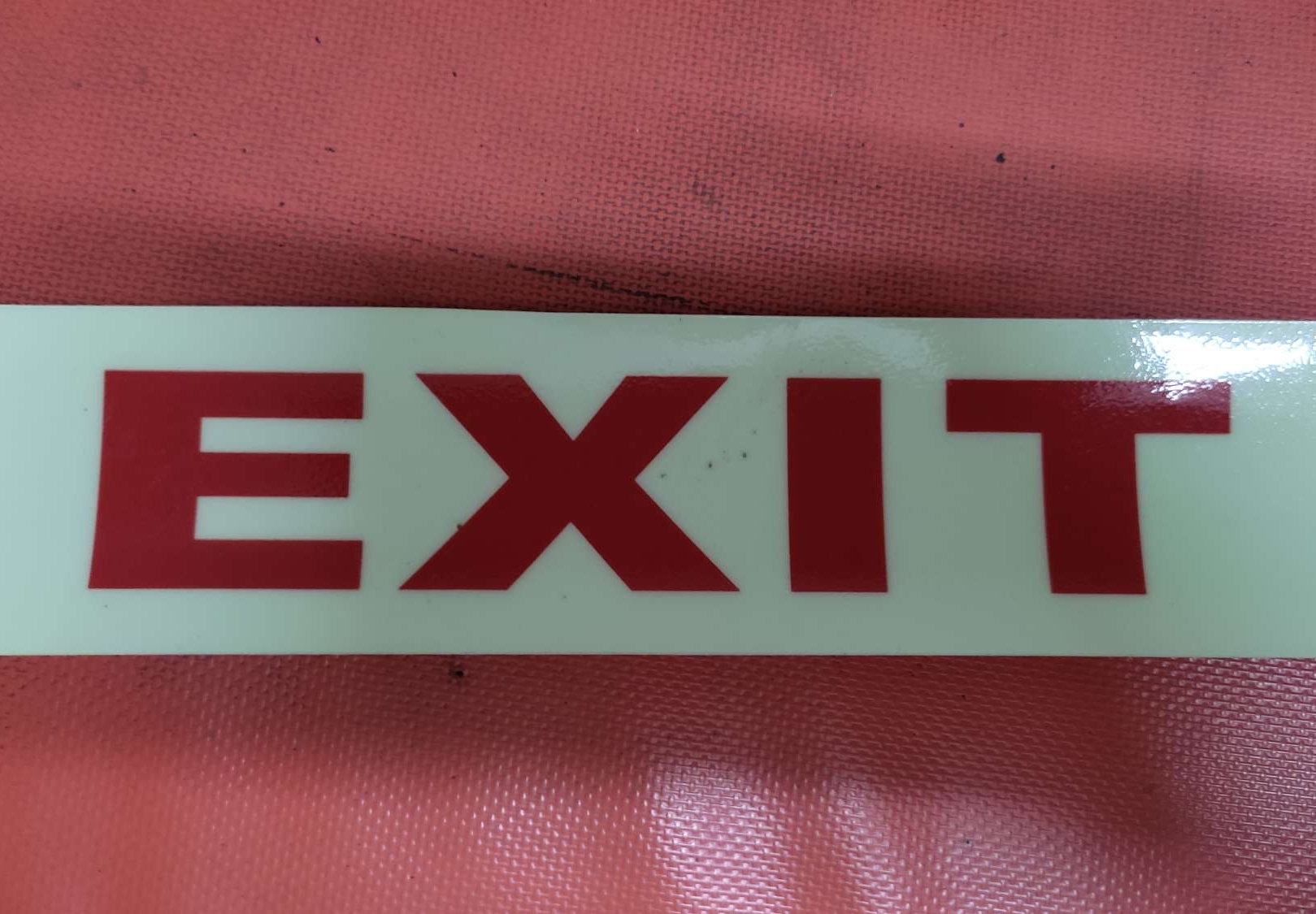 florescent Safety Signs EXIT left Right | Daraz.pk