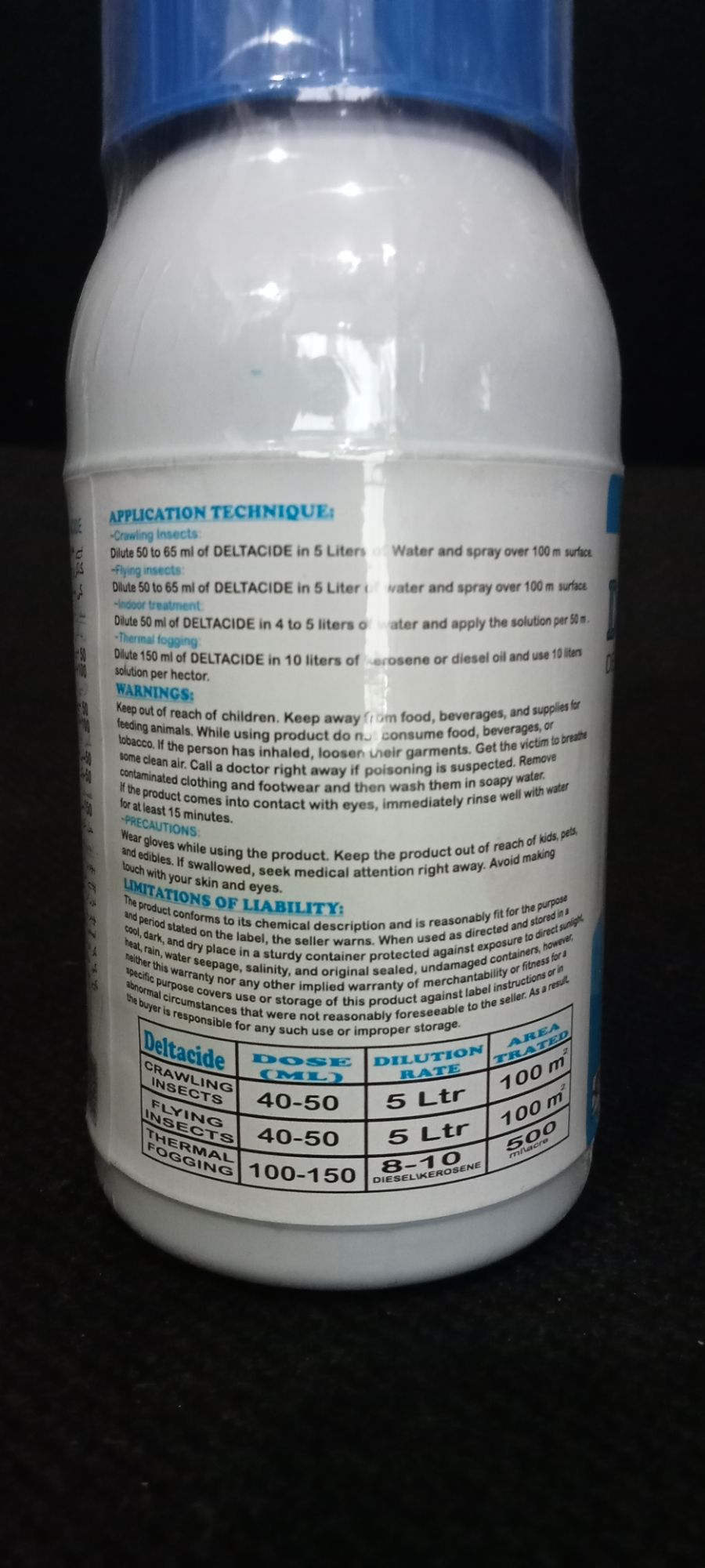 Deltacide . Deltamethrin 1.5 ec. Mosquito control spray. Dangue killer ...