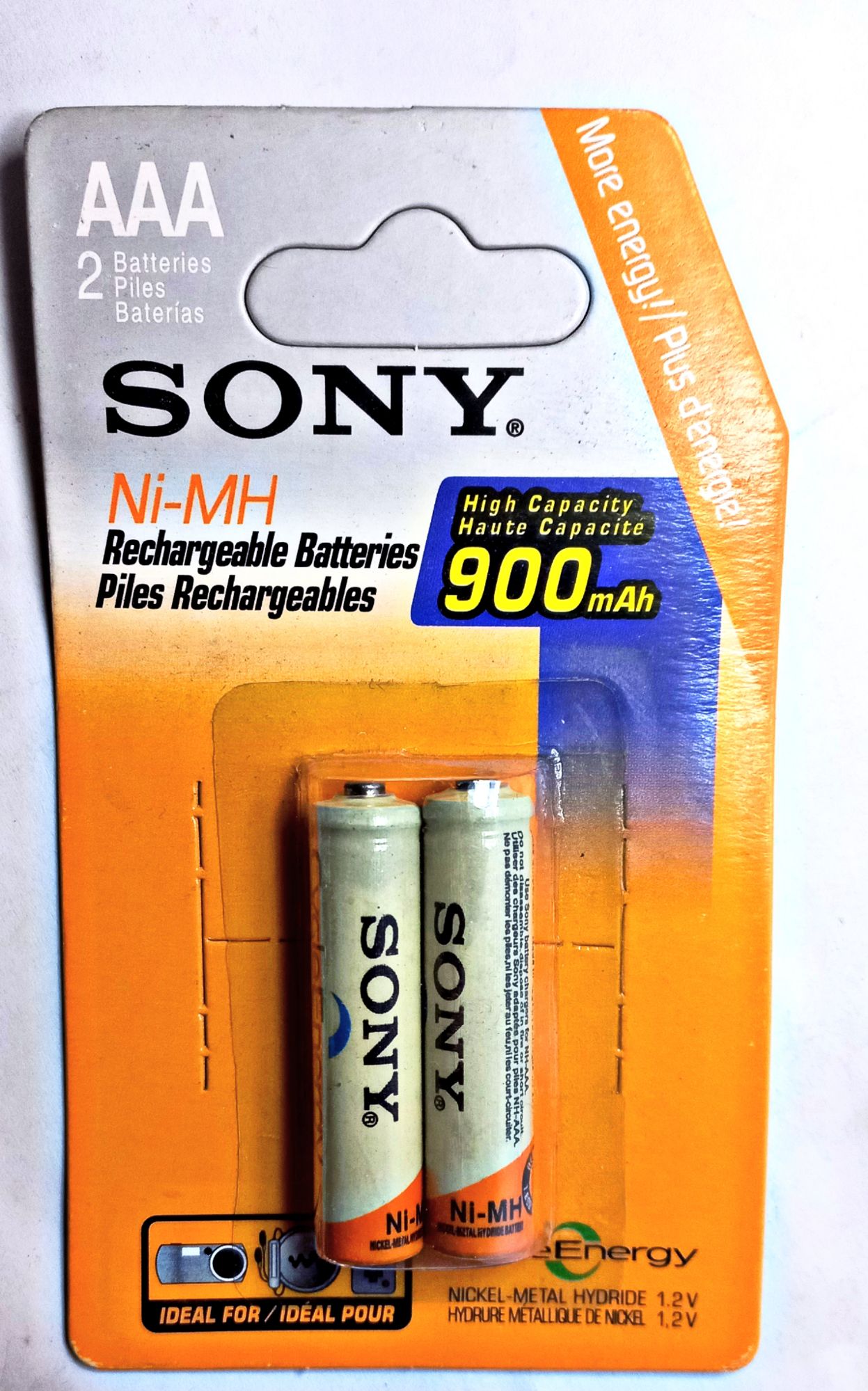 Sony Rechargeable AAA cell 1.2v pack of 2 | Daraz.pk