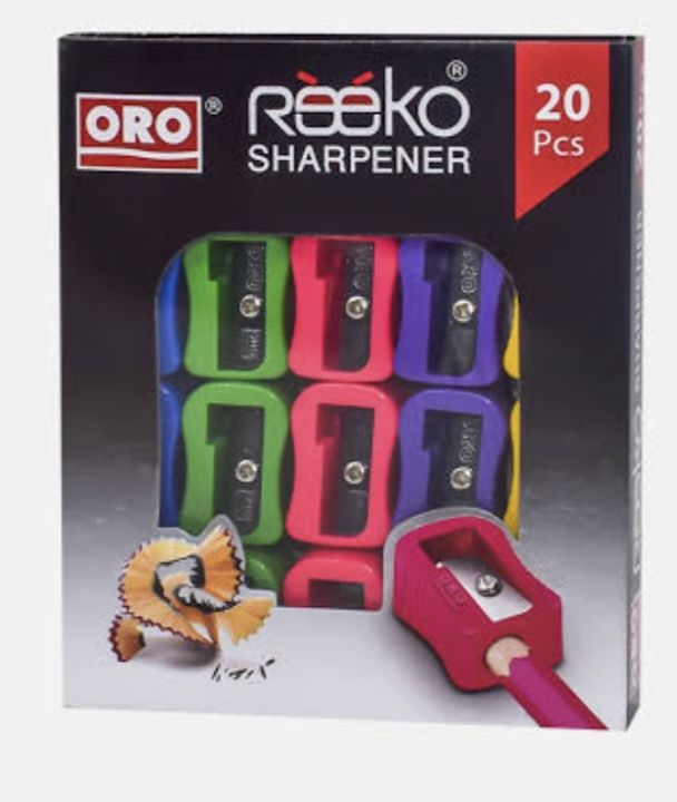Pack Of 20 ORO sharpner different colors 20 piece box sharp blade ...