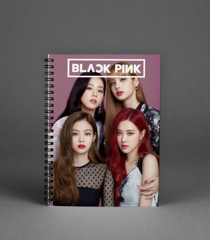 Kpop black pink notebook diary for girls Lisa jisoo Jennie rose diary ...