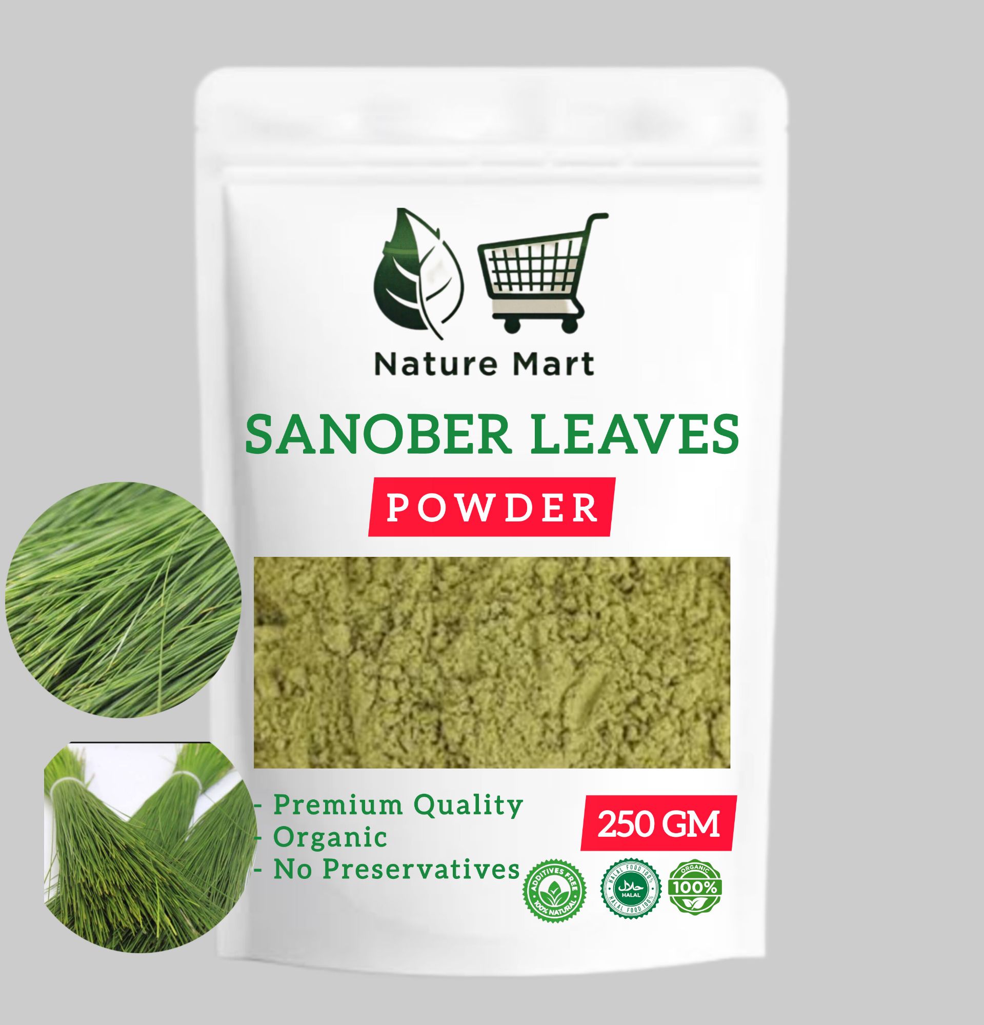 Barg e Sanobar Powder | Sanober Leaves Powder | 250 gm | Daraz.pk