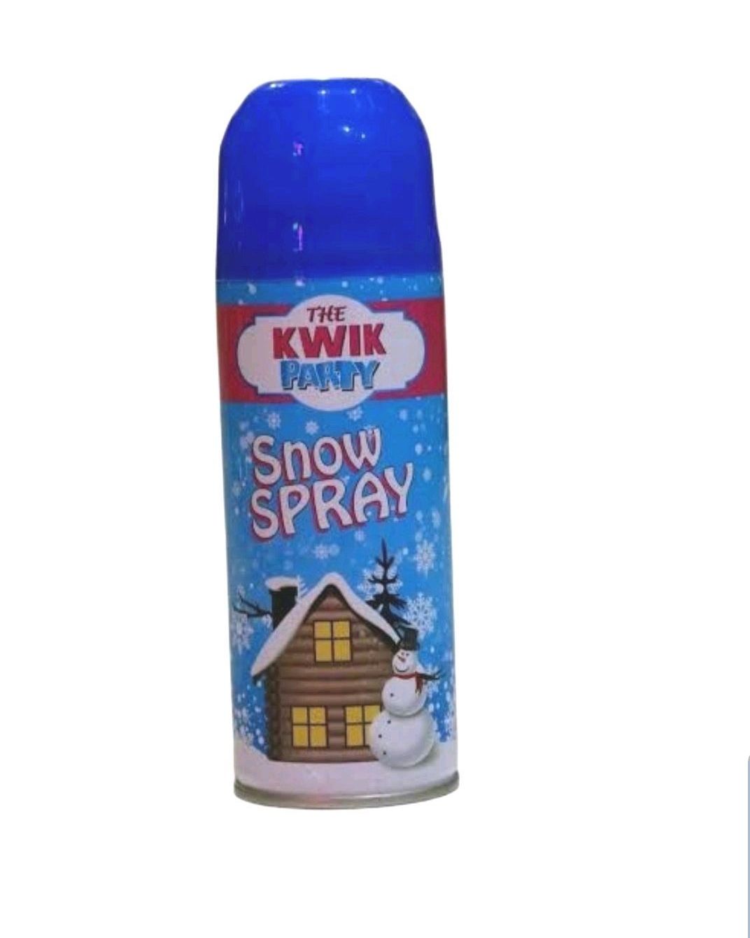 THE KWIK PARTY SNOW SPRAY 200ML- USE FOR BIRTHDAY- PARTY- MARRIAGE ...