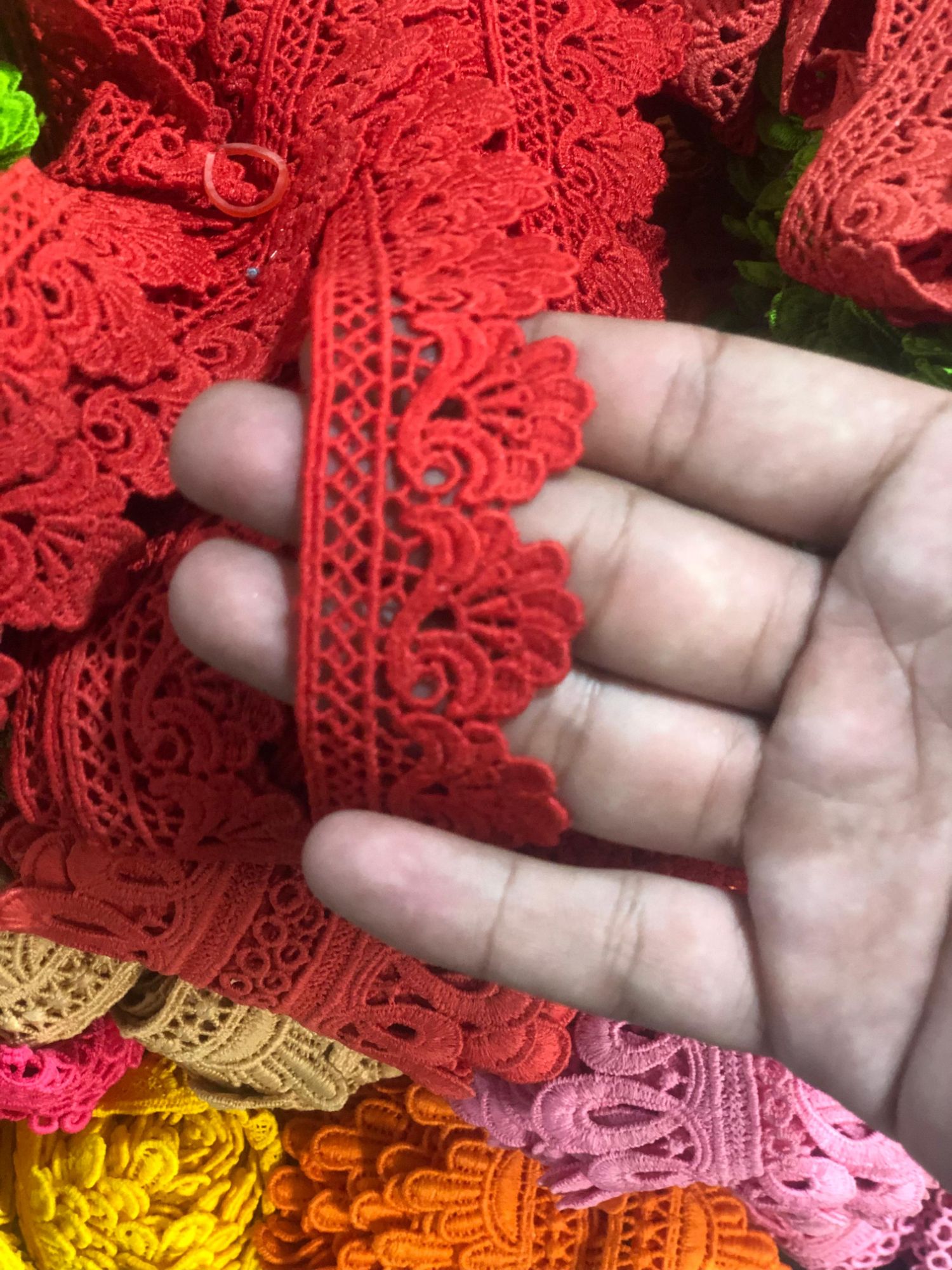 Medium Size Lace Different Colours & Different Design | Daraz.pk