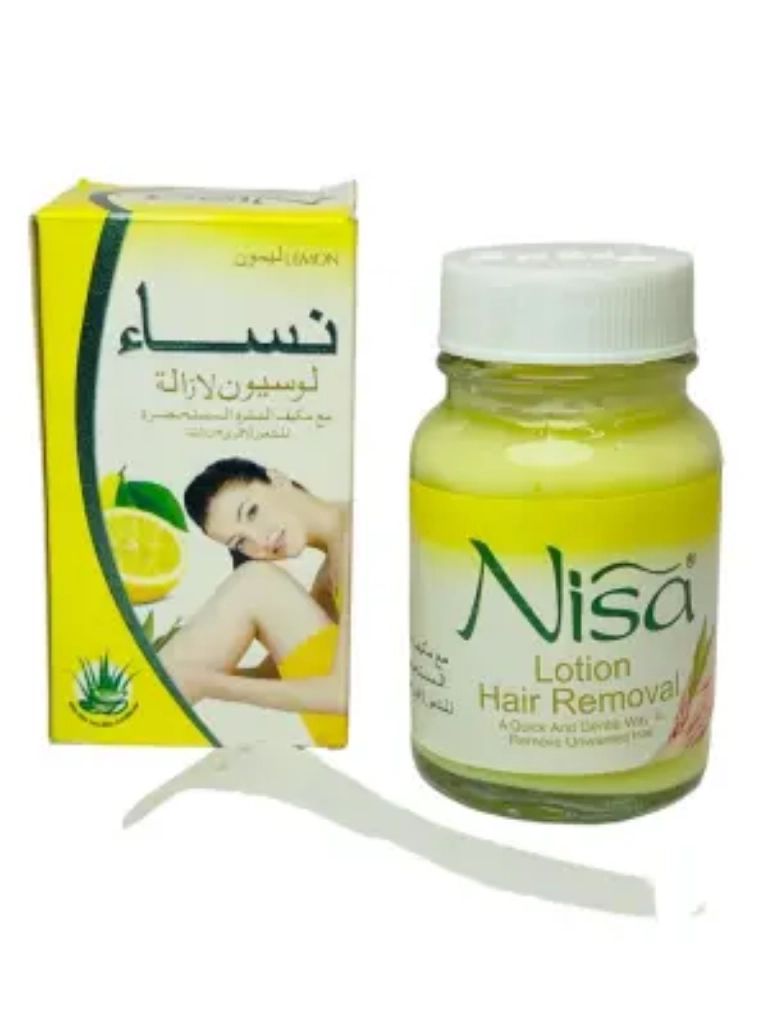 Nisa Hair Removal Lotion 80ml A Quick And Gentle Way TO Remove Unwanted ...