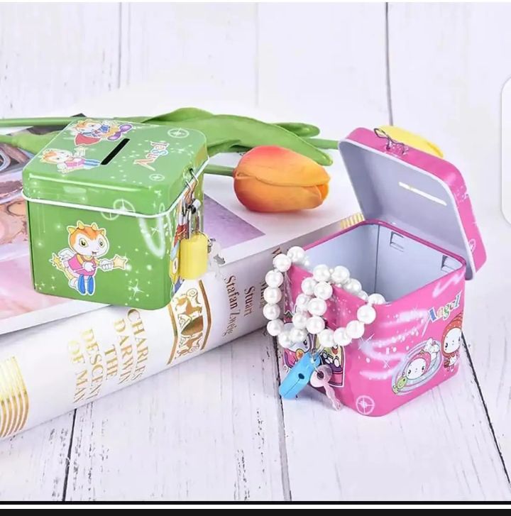 cute cartoon character money box with lock ,coin box home decor best ...