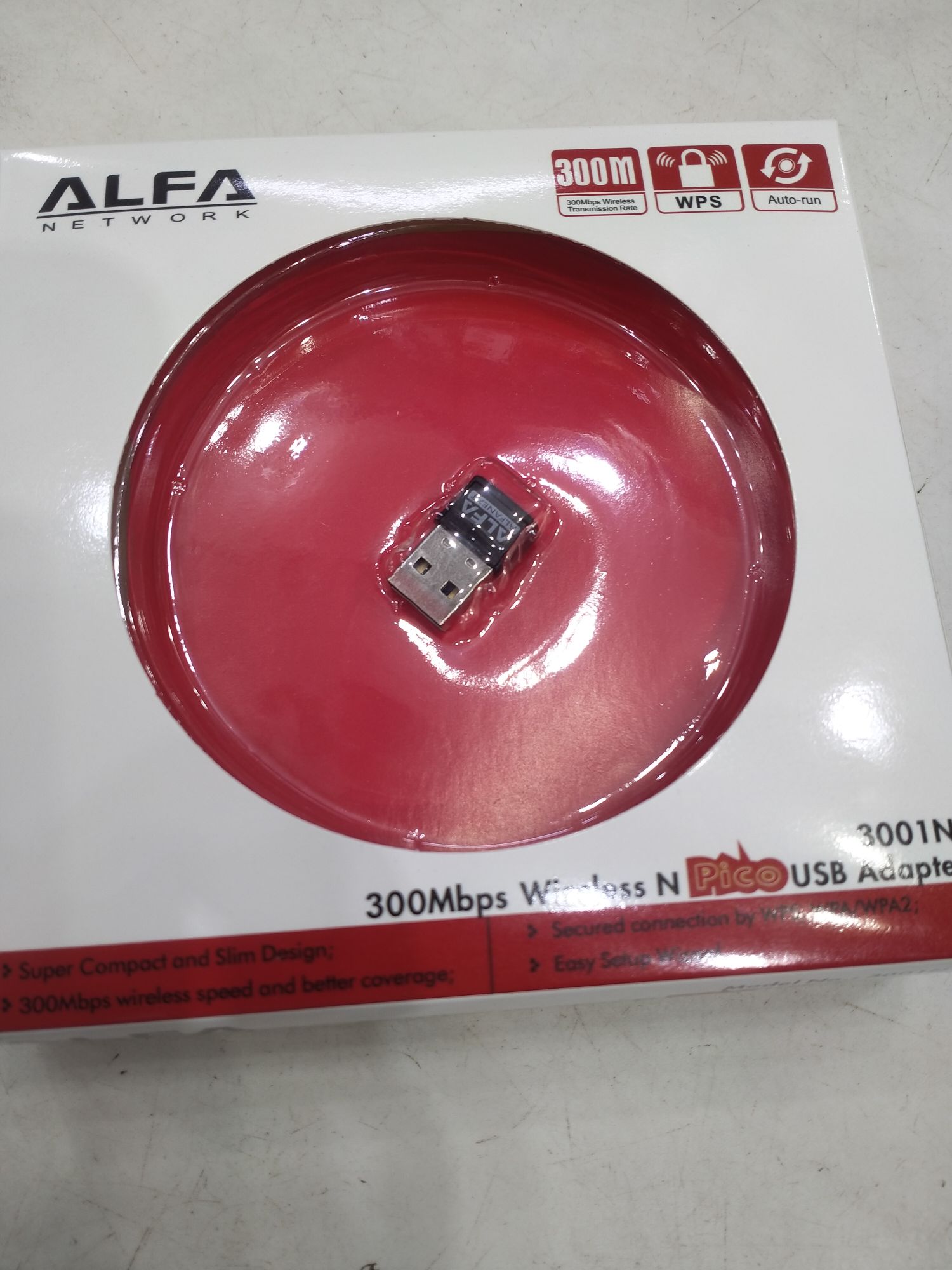 wifi dongle usb Alfa box pak with driver cd | Daraz.pk