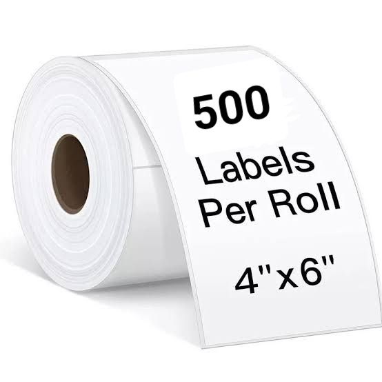 Barcode Label Sticker Roll 250 Stickers 4×6 inch | Daraz.pk