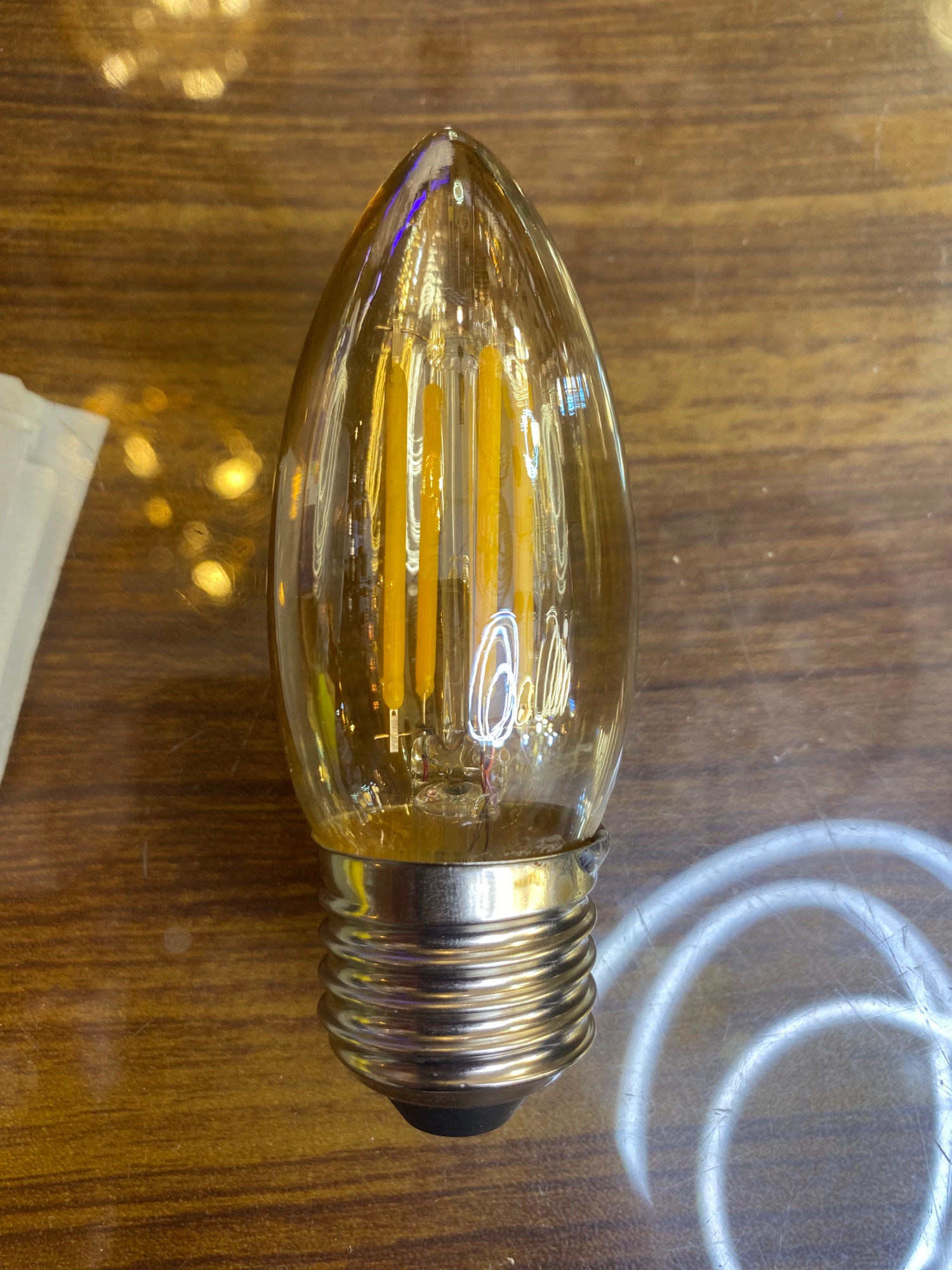 Retro LED Light Bulb E27 E14 4W 220V Retro Lamp Vintage Candle Light ...
