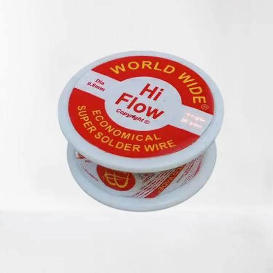 Tin Lead Line Soldering 0.6Mm Wire 25G/50G Made in Pakistan (Ranga ...