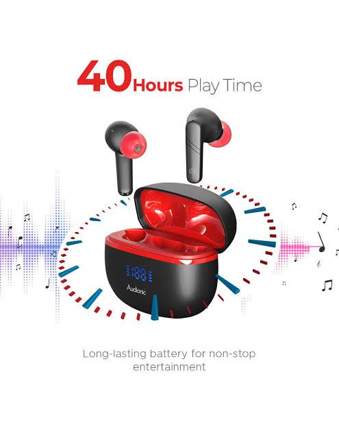 AUDIONIC AIRBUD 500 QUAD MIC ENC ENVIROMENTAL NOISE CANCELLATION ...