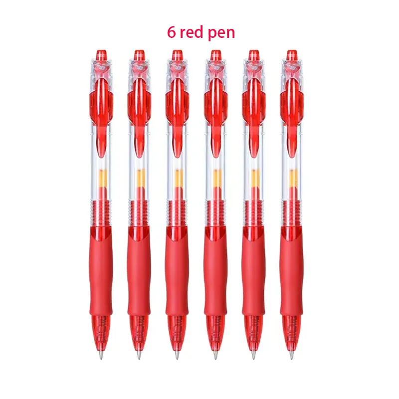 13/30pcs Retractable Gel Pens Set Black/Red/Blue Ink Ballpoint for ...