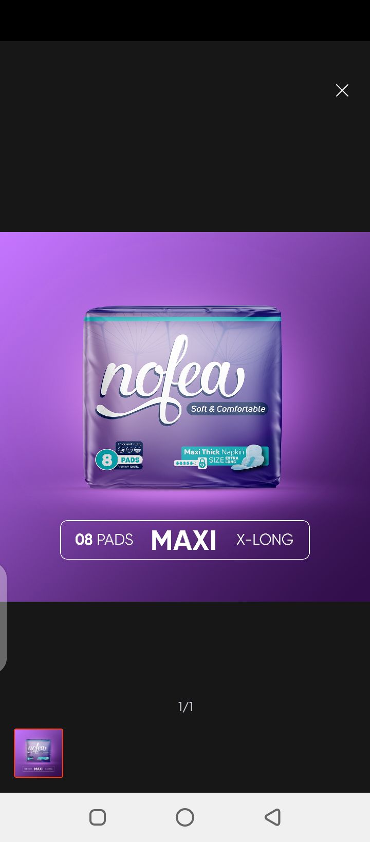 nofea pack of 9 sanitary pads | Daraz.pk