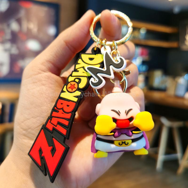 Anime Dragon Ball Key Chain Z Super Saiyan Son Goku Bulma Broly Piccolo ...