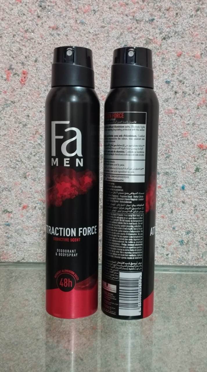 Fa Men Attraction Force Deodorant Spray 200ml | Daraz.pk