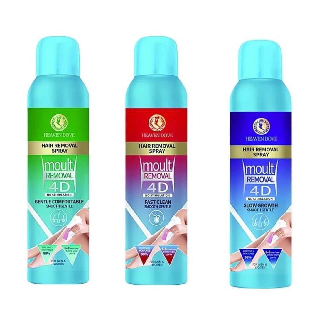 4D Heaven Dovve Hair Removal Spray Moult 4D - Slow Growth | Daraz.pk
