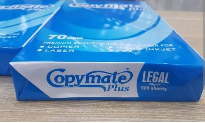 Copymate Paper Legal Size (F4), 70 gram, 1 rim, 500 Sheets Photocopier ...