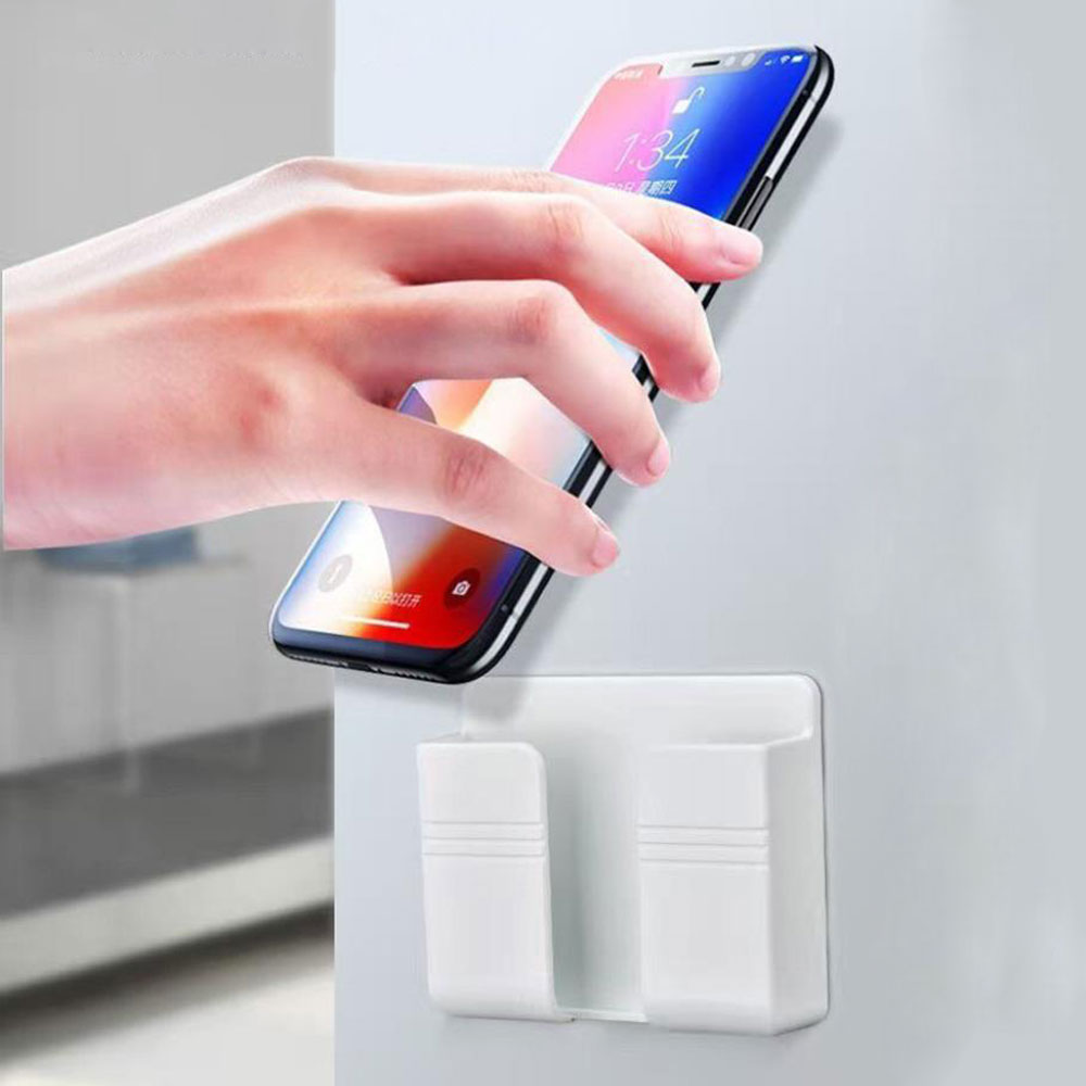 For Huawei Iphone Xiaomi Mobile Phone Wall Holder Universal Cellphone ...