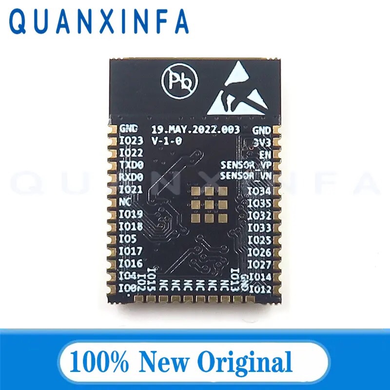 1PCS ESP32-S module WiFi+ Bluetooth /ESP32 serial port to WiFi module Onboard antenna Dual ...