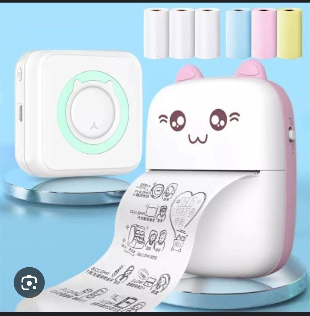 mini printer to portable mini printer rechargeable printer | Daraz.pk