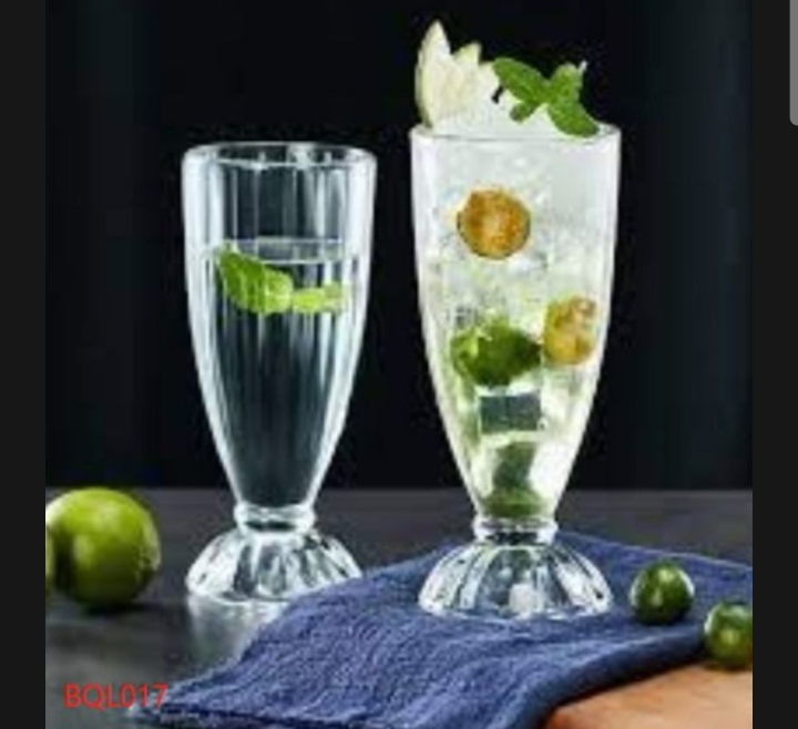 Juices glass 6pcs set 340ml delisoga glassware ice cream glass best ...