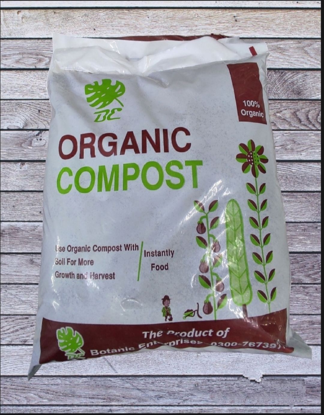 Organic Compost & Multi‑Purpose Fertilizer (5 KG) | Daraz.pk