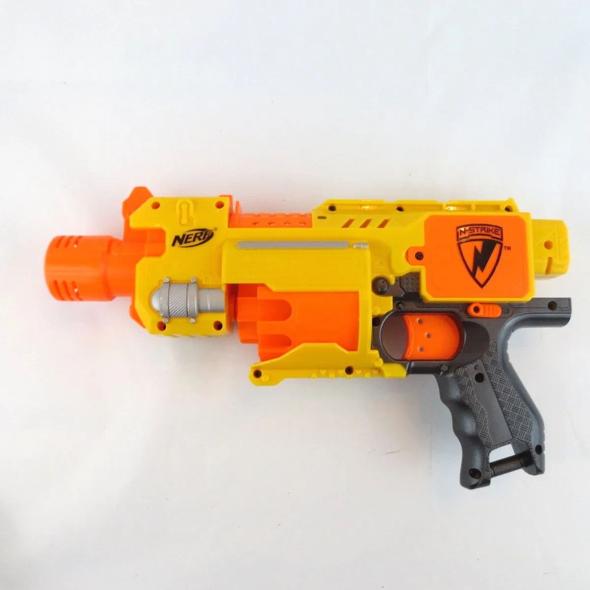 Nerf N-Strike Barricade RV-10 Semi Automatic Motorized Dart Blaster Gun ...