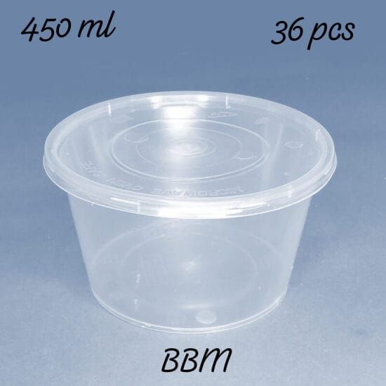 450 ml | 36 pcs Disposable box for food packaging and food storage ...
