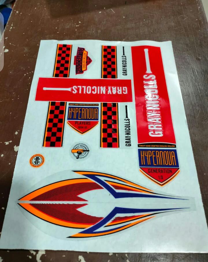 Cricket Bat Sticker | Daraz.pk