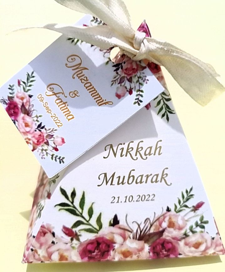 BID BOX | NIKKAH BOX | BID BOXES ONLINE Customized 100 PCS | Daraz.pk