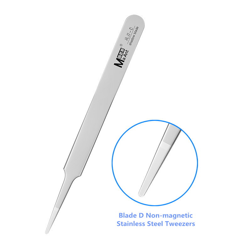 MaAnt Warblade-A/D/L Non-Magnetic Stainless Steel Tweezers for Phone ...