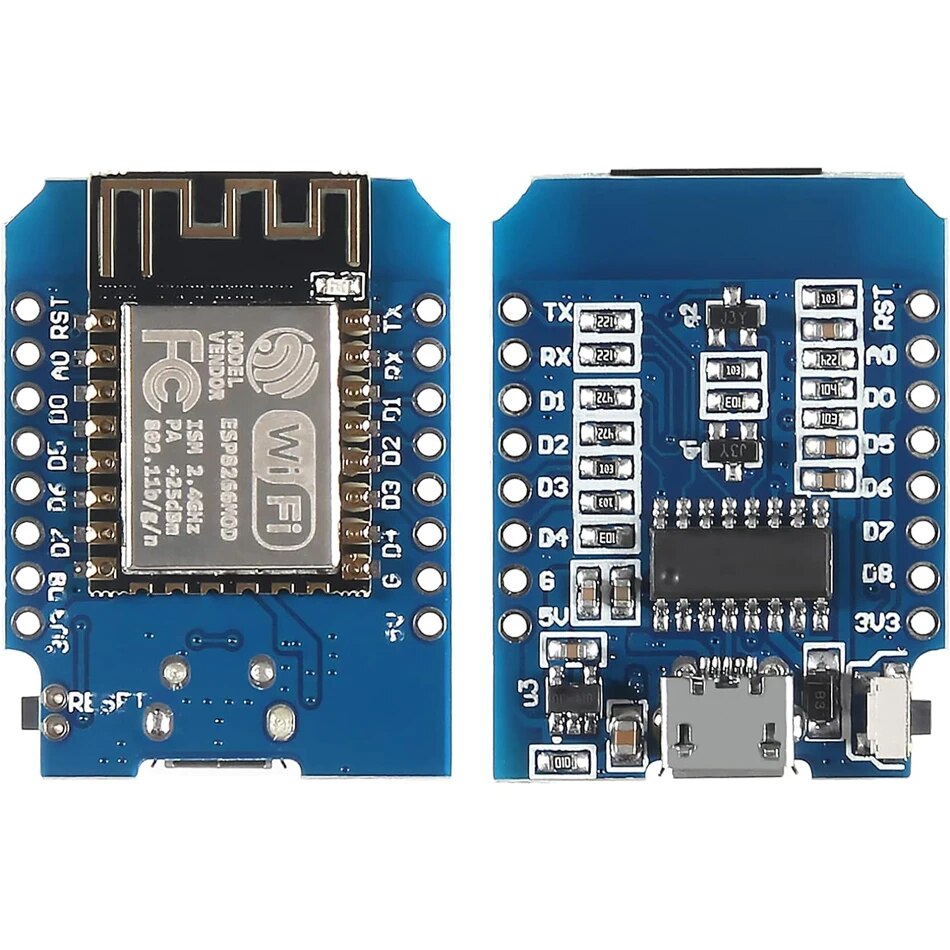 Type-C Micro USB D1 Mini NodeMcu ESP8266 ESP-12F Mini NodeMCU Lua 4M ... Type-C Micro USB D1 Mini NodeMcu ESP8266 ESP-12F Mini NodeMCU Lua 4M ...
