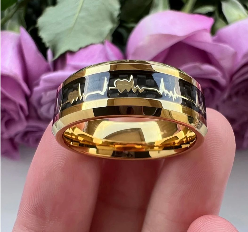 CHARM HEART BEAT RING FOR MEN/WOMEN -MOST DEAMDNED FASHION LUXURY STYLE ...